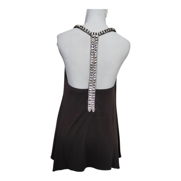 Sky | Tops | Sky Jeweled Tback Top Sz S | Poshmark